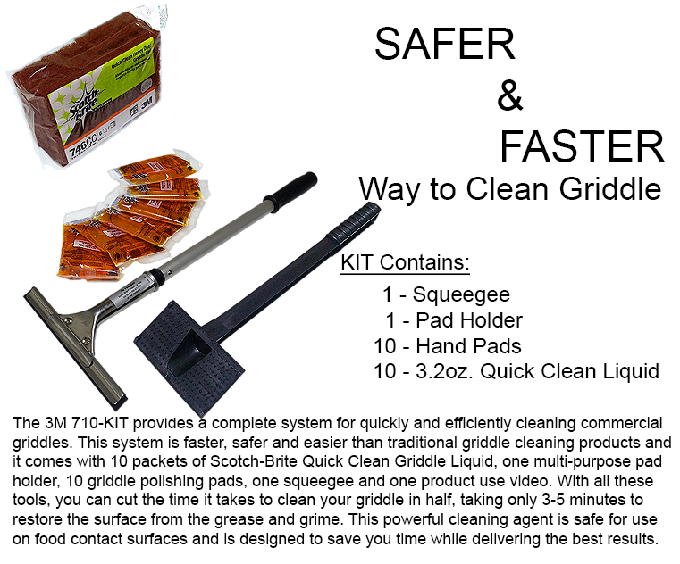 3M Griddle Cleaning KIT