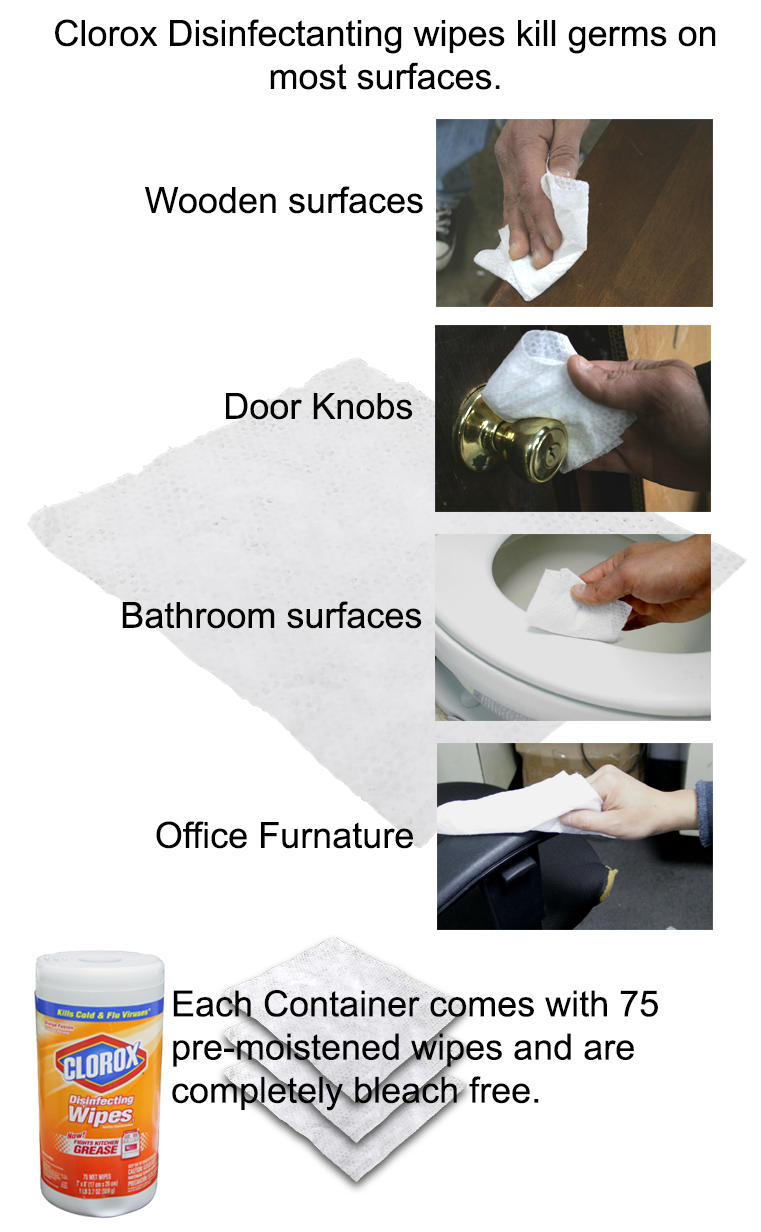 Clorox disinfectant wipes