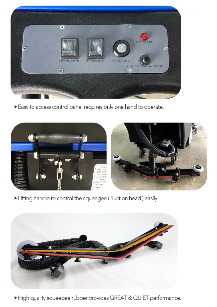 20" Electrical Auto Scrubber with Cable JL