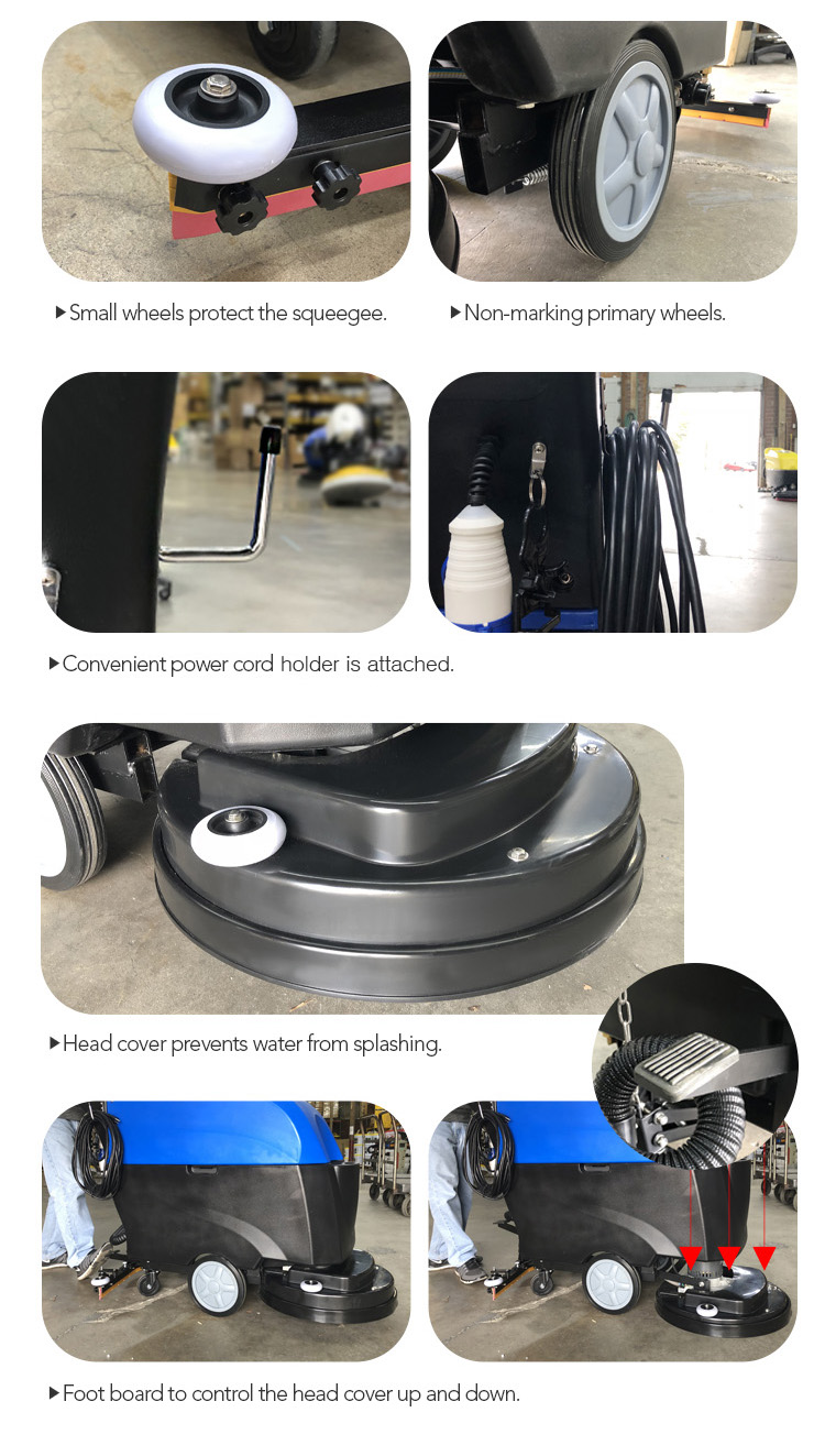 20" Electrical Auto Scrubber with Cable JL