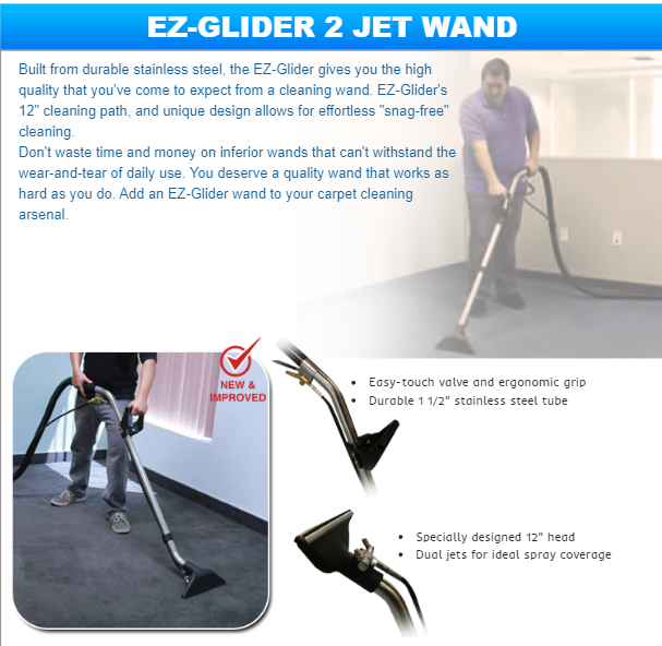 EZ-Glide Wand - 2 Jet 12"